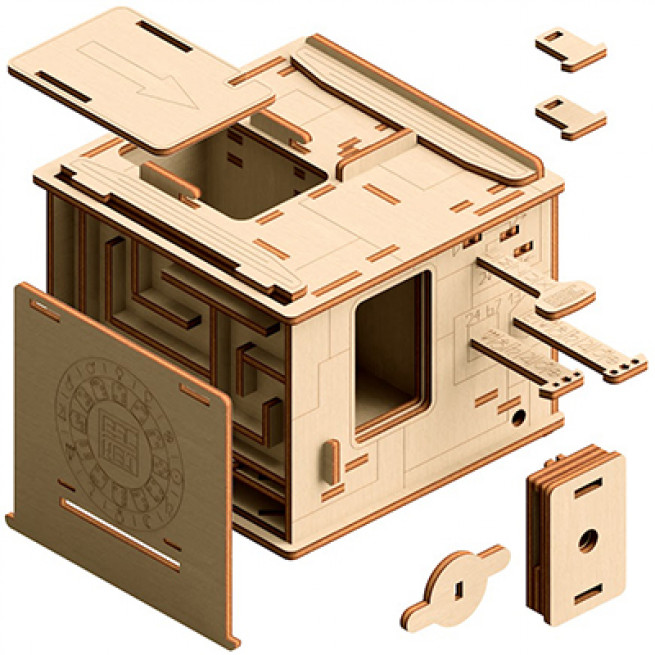 Compra 3D Puzzle Game Space Box - 39.90€. Los mejores rompecabezas de madera y de escape de ESC WELT